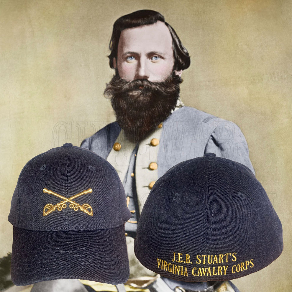 Stuart’s Confederate Cavalry – Historical Caps
