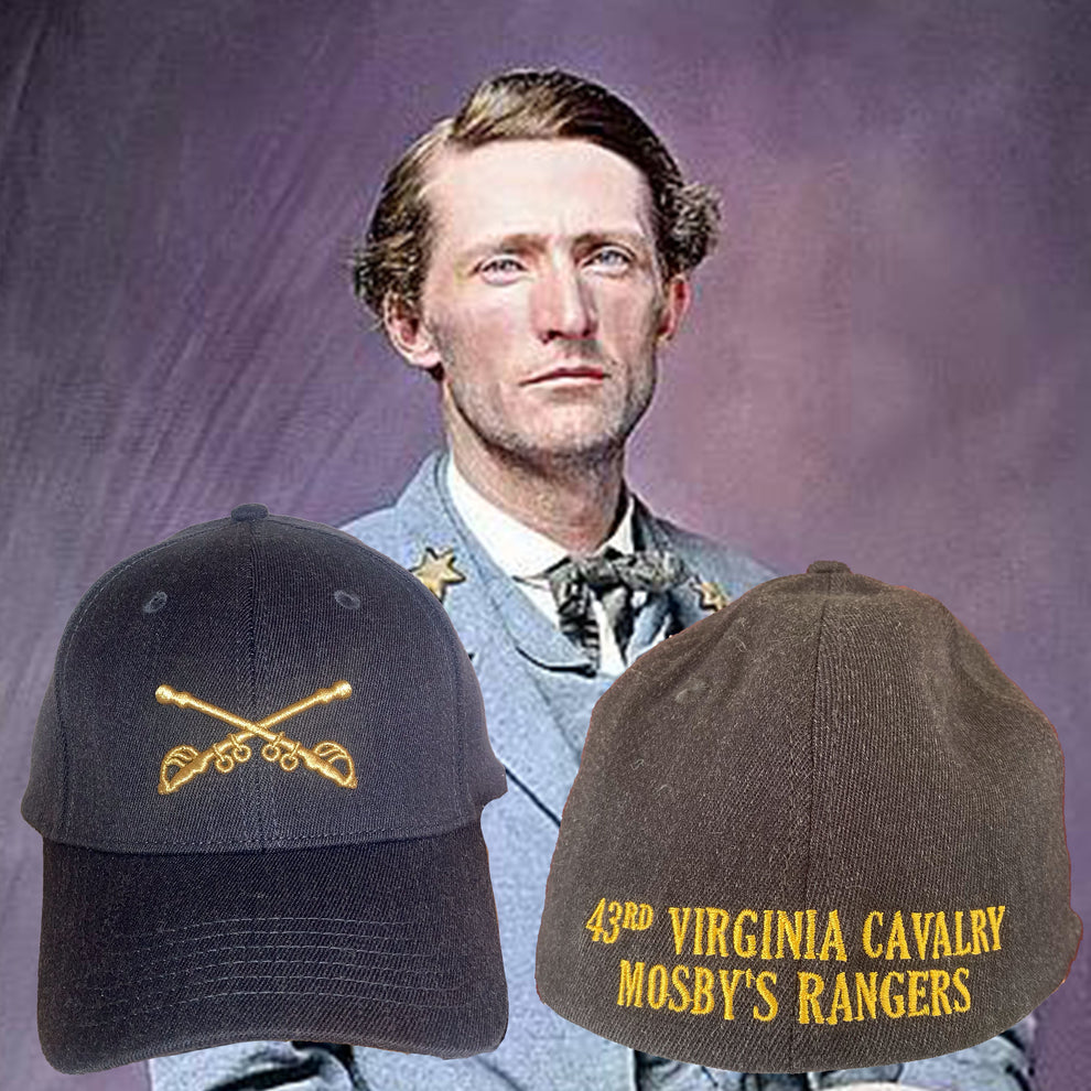 Mosby’s Rangers. 43rd Va. Cavalry – Historical Caps